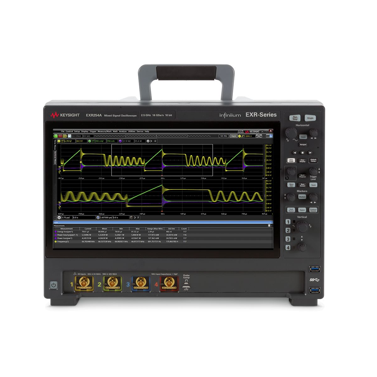 Keysight EXR254A Infiniium EXR-Series Oscilloscope: 2.5 GHz, 4 Channels | Oscilloscopes ...